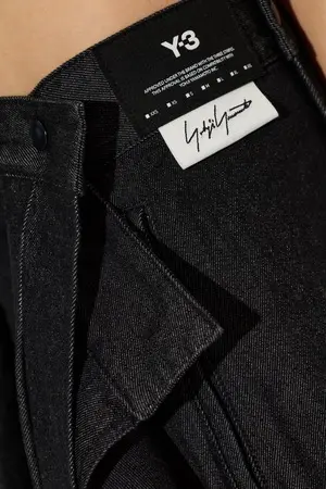 Y3 Denim Skirt