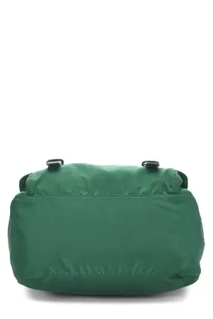 Prada Nylon Double Buckle Flap Messenger Bag