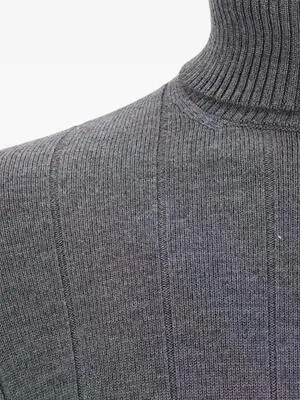 AL DUCA D’AOSTA 1902 Ribbed-knit Roll-neck Sweater - Grey