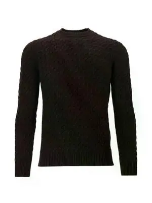 AL DUCA D’AOSTA 1902 Crew Neck Cable Knit Sweater