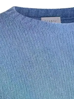 04651 / A TRIP IN A BAG Crew-neck Bouclé Sweater