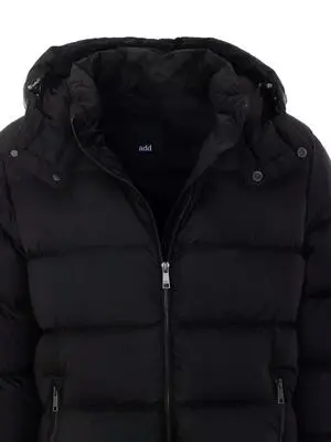 Add Hooded Quilted Jacket