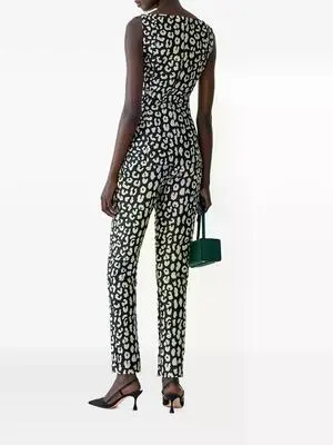 Carolina Herrera Leopard-print Cigarette Trousers