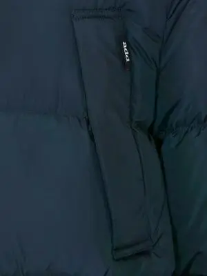 Add Nylongloss Quilted Hooded Coat