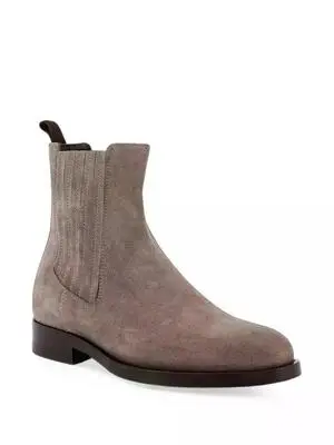 Brunello Cucinelli Suede Ankle Boots