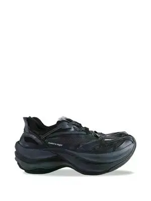 Balenciaga BALENCIAGA Jet Mesh-Panelled Chunky Sneakers Black