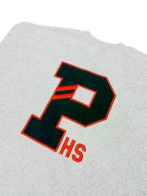 Champion V-neck Logo-patch Sweatshirt