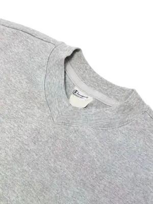 Champion V-neck Logo-patch Sweatshirt