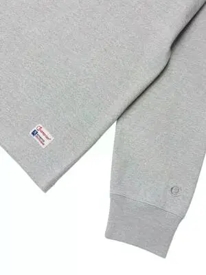 Champion V-neck Logo-patch Sweatshirt