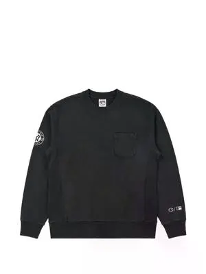 Champion X New York Yankees Logo-patch Sweatshirt - Black