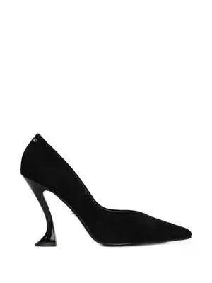 Lola Cruz Eugenia 95 Suede Pumps