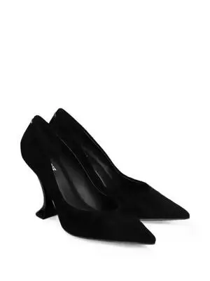 Lola Cruz Eugenia 95 Suede Pumps