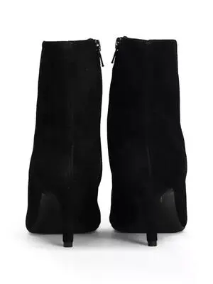 FABIO RUSCONI Suede Ankle Boots - Black