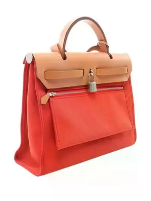 Hermès 2017 Toile Herbag Zip 31 Satchel
