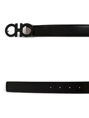 FERRAGAMO Reversible Leather Belt