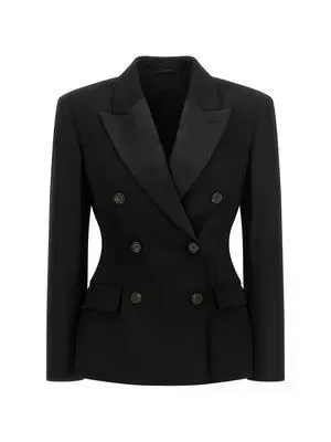 Brunello Cucinelli Double-breasted Wool Blazer