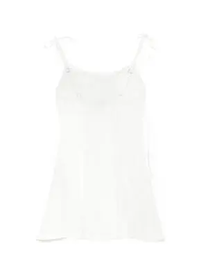 5PENING Jacquard Swimsuit With Pleated Texture