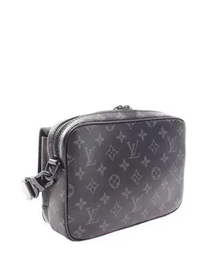 LOUIS VUITTON Monogram Eclipse Steamer Messenger Bag