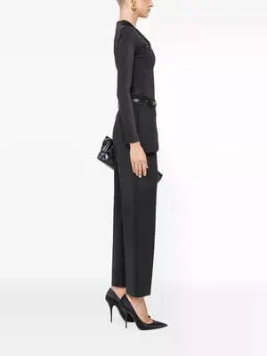 NISSA Twist Detail Long Sleeve Bodysuit