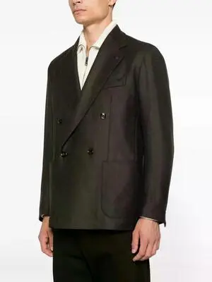 Tagliatore Notch-lapel Double-breasted Blazer