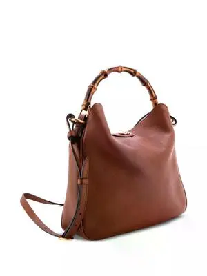 Gucci Diana Nm Bamboo Leather Shoulder Bag - Brown