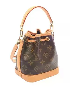 LOUIS VUITTON 2021-2026 Monogram Nano Noe Bucket Bag