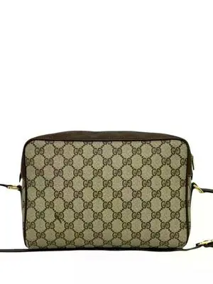 Gucci 1970-1990 Gg Supreme Web Crossbody Bag