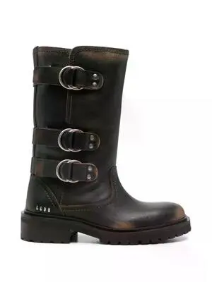 GOLDEN GOOSE Distressed Biker Boots