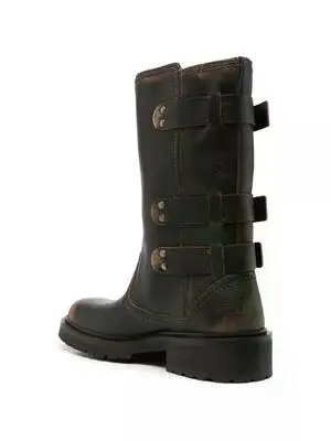 GOLDEN GOOSE Distressed Biker Boots