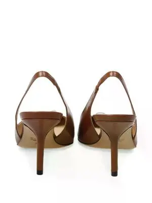 FRANCESCO RUSSO Slingback Pointed-toe Pumps