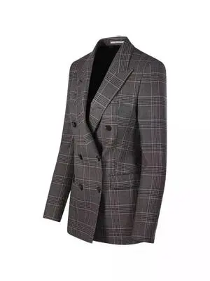 Tagliatore Parigi Double-breasted Check Blazer