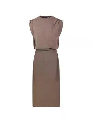 Giuseppe Di Morabito Knit Midi Dress - Neutrals