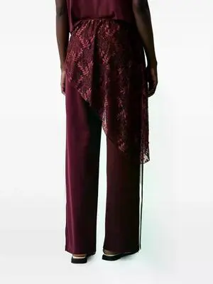 Adidas Lace-overlay Track Pants