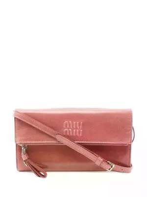 Miu Miu Vitello Shine Cross Body Bag