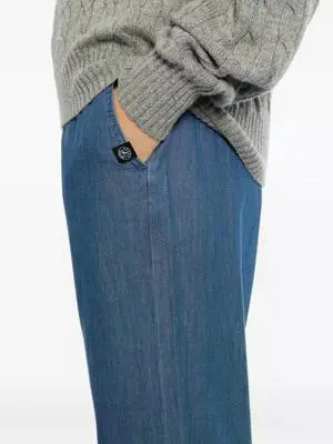 AGNES B. Chambray Pants