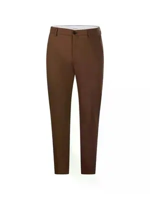 DEPARTMENT 5 Pressed-crease Tailored Trousers - Brown