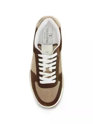 Valentino Garavani Sparry Trainer In Split Leather