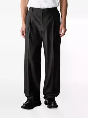 MAISON MARGIELA Wool Shirting Trousers - Grey