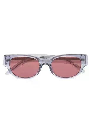 Palm Angels Round-frame Tinted Sunglasses