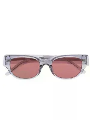 Palm Angels Round-frame Tinted Sunglasses