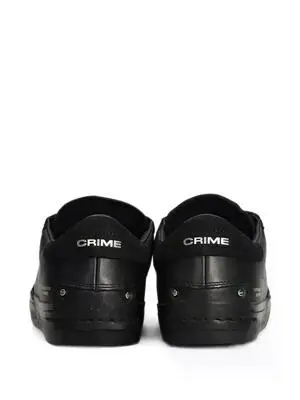 CRIME LONDON Distressed Panelled Sneakers