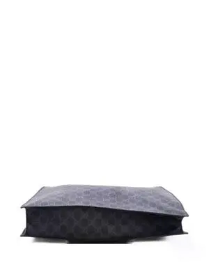 Gucci Convertible Soft Open Gg Coated Canvas Tall Tote Bag