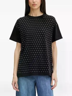 SILVIAN HEACH Rhinestone-embellished T-shirt