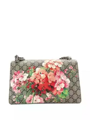 Gucci Dionysus Blooms Print Gg Coated Canvas Small Shoulder Bag