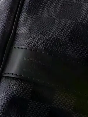 LOUIS VUITTON Keepall Bandouliere Damier Graphite 55 Travel Bag