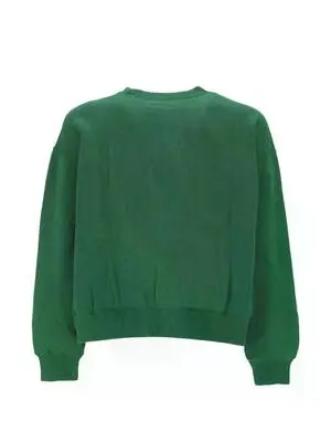 Polo Ralph Lauren Embroidered Logo V-insert Sweater - Green