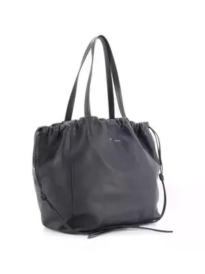 Celine Coulisse Leather Large Shoulder Bag