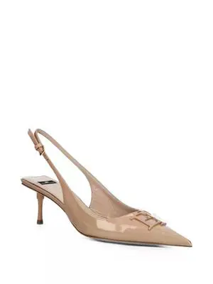 Elisabetta Franchi Logo-plaque Slingback Pumps