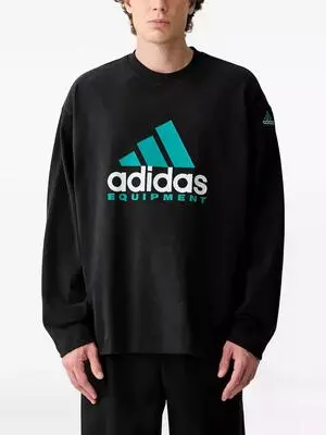 Adidas Equipment Logo-print T-shirt