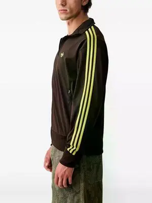 Adidas Embroidered Logo Side-stripe Track Jacket